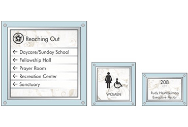 Interior Signage - INNERFACE - Interior Wayfinding Signage Products