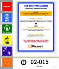 Patient Precaution Signage - INNERFACE | Healthcare Signage